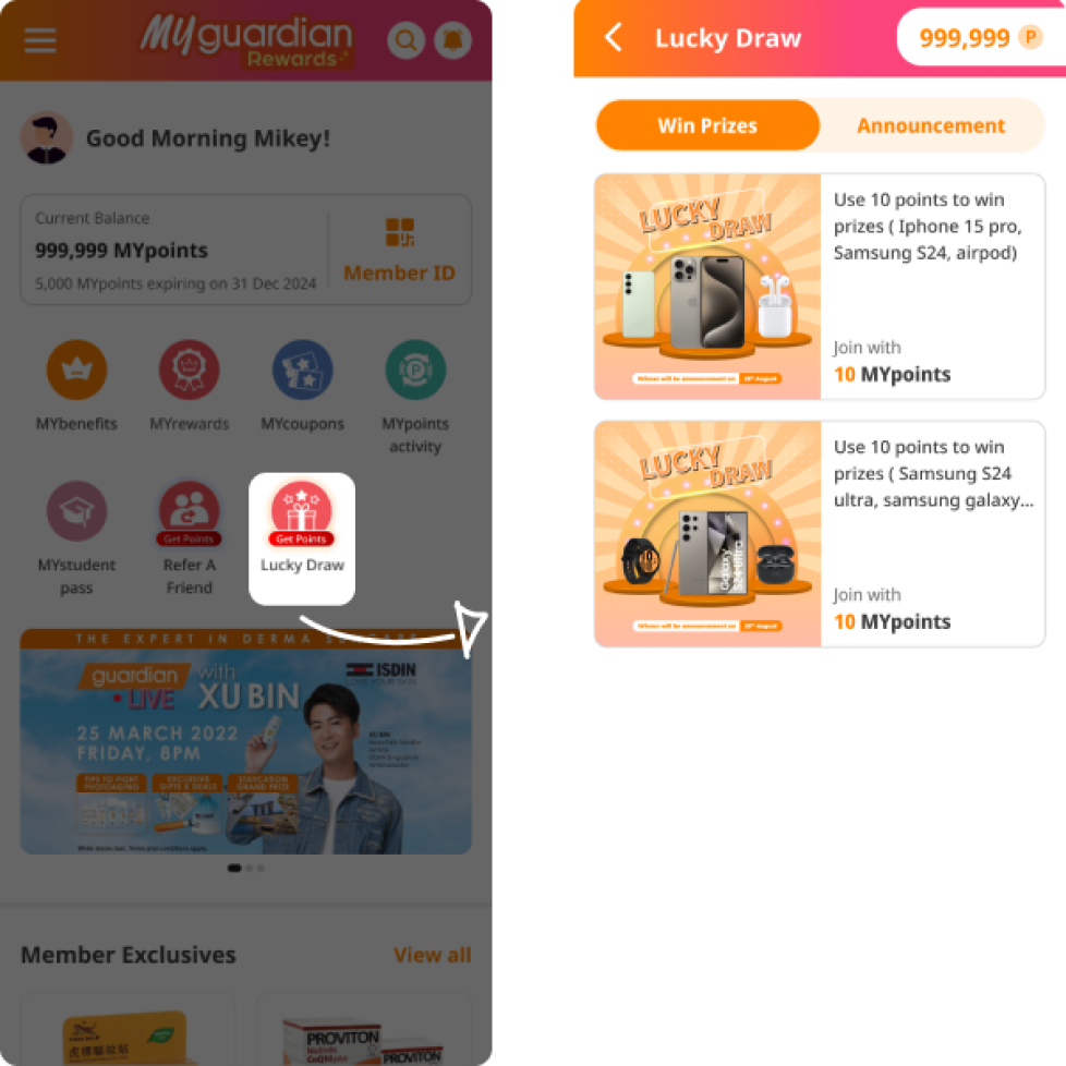 Lucky Draw: Win Big!
